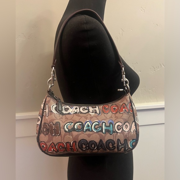 Coach | Bags | Coach X Mint Serf Teri Shoulder Bag In Signature Canvas ...